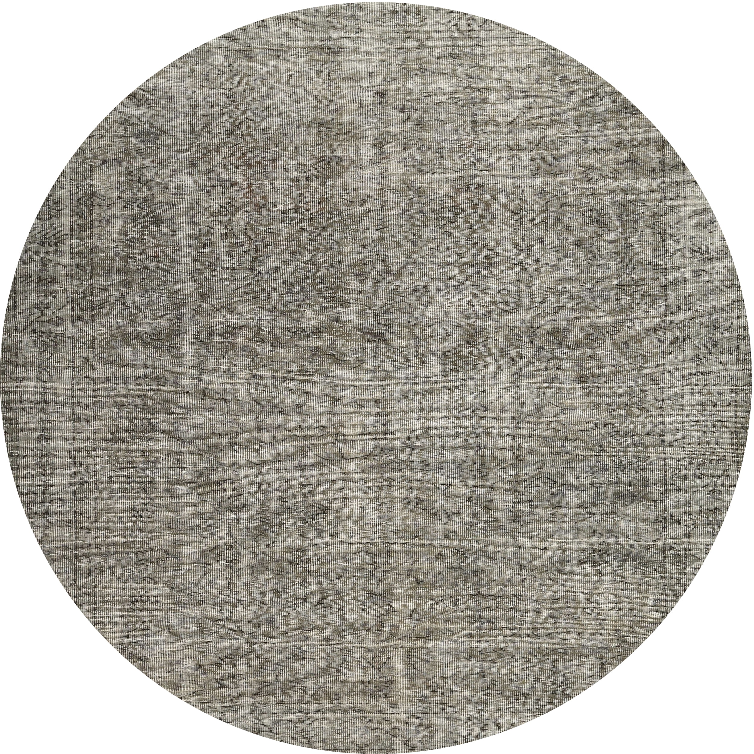 Ahgly Company Machine Washable Indoor Round Contemporary Sage Green ...