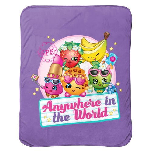 Shopkins Anywhere Travel Blanket