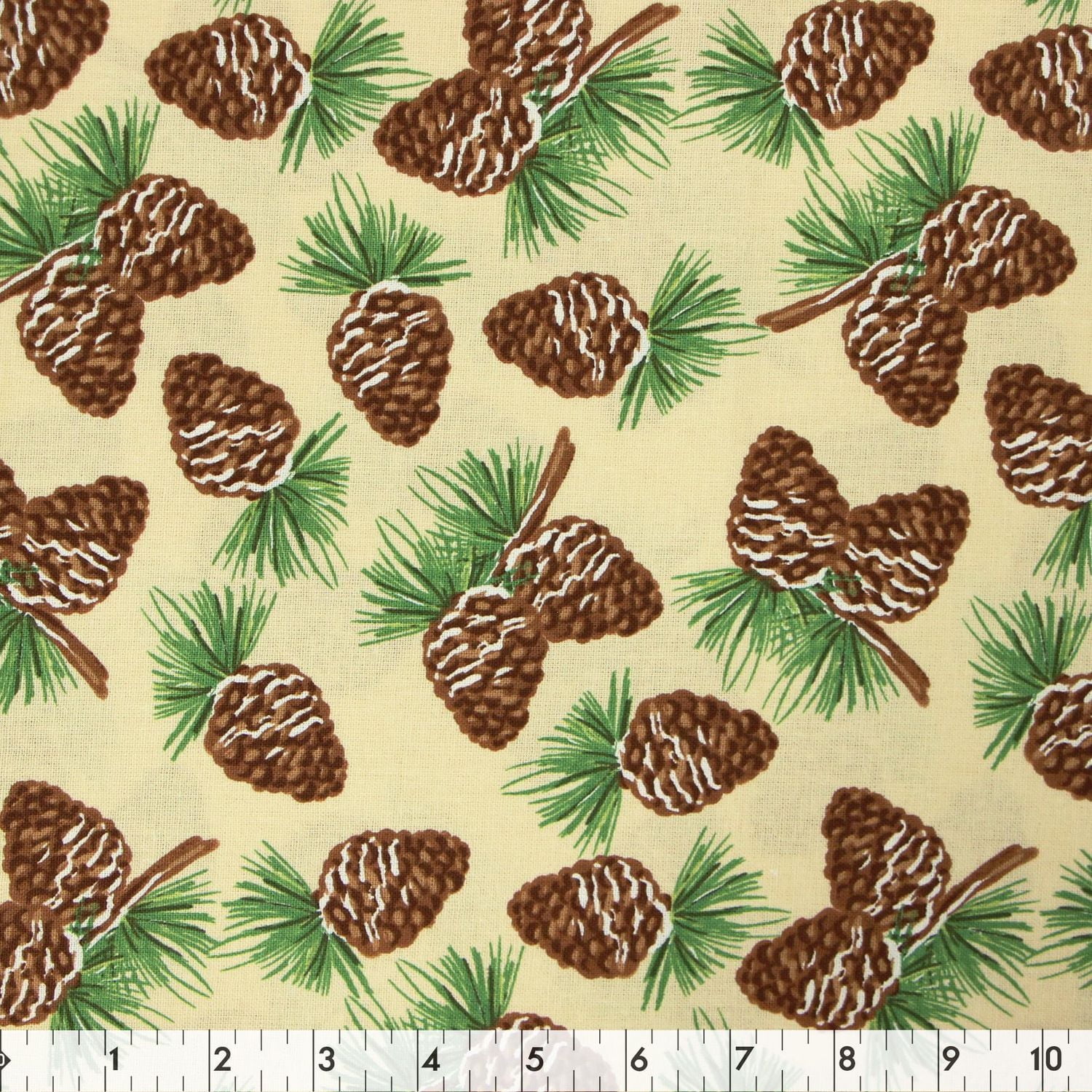 Click here for Fabric Creations Tan Cardinal Christmas Cotton Fab... prices