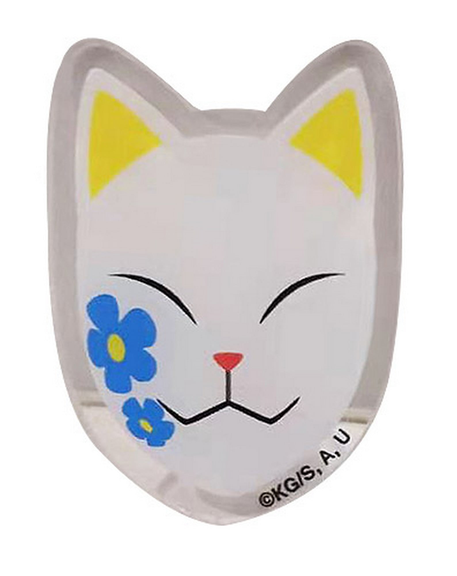 Demon Slayer- Makomo's Mask Acrylic Pin - Walmart.com