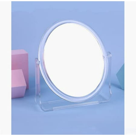 Mirror Transparent Acrylic Make-up Mirror Double-Sided Mirror Desktop ...