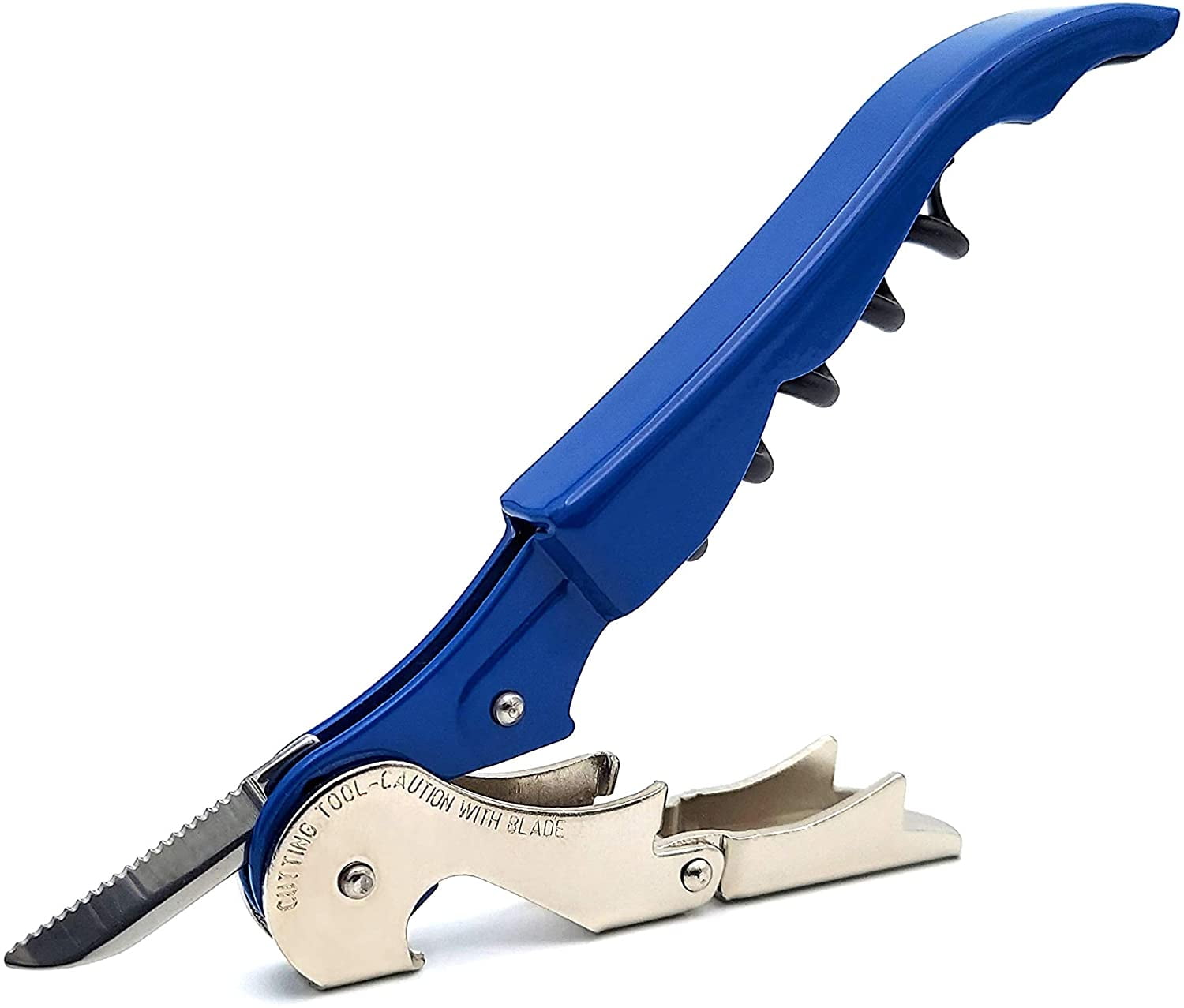 Pulltap's Genuine Classic 500 Corkscrew Wine Key Bottle Opener (Azul - Blue) - Walmart.com