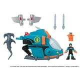 Imaginext Deep Sea Shark Sub Boat Play Vehicle Set - Walmart.com