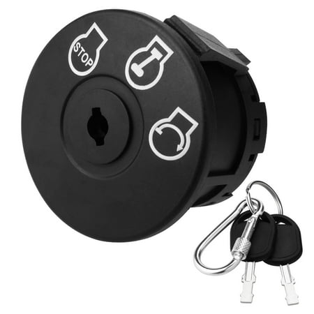 Versatile 3-Position Ignition Switch with Key for Riding Lawn Mowers ...
