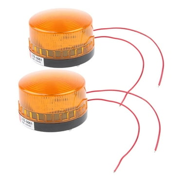 (2) Sparkling Amber LED 17" Identification Light Bar / Emergency Turn ...