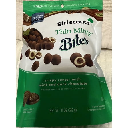 Edward Marc Girl Scouts Thin Mints Bites, 20 Ounce - Walmart.com