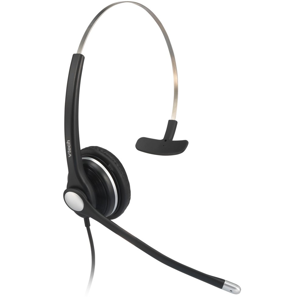 VTech A100D Wideband Binaural Headset - Walmart.com - Walmart.com