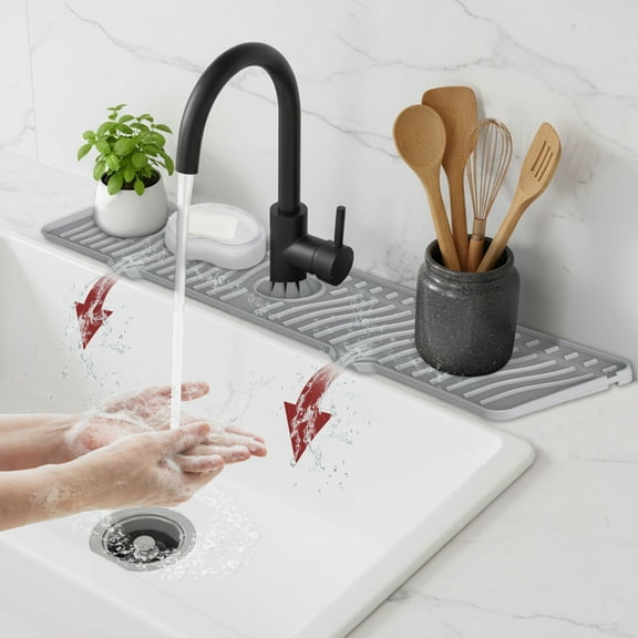 2024 Kitchen Faucet Organizer Multifunctional Dish Sponge Caddy Holder ...