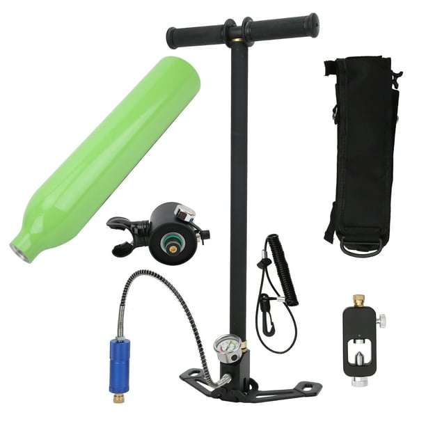 Diving Oxygen Tank Set, Mini 0.5L Capacity Scuba Tank Refillable Oxygen ...