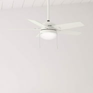 Hunter Beck 52" Good Quality Cool Light LED Indoor Ceiling Fan - Matte ...