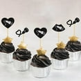 Sonography Cupcake Toppers, 24 PCS Ultrasound Cake Decorations for ...