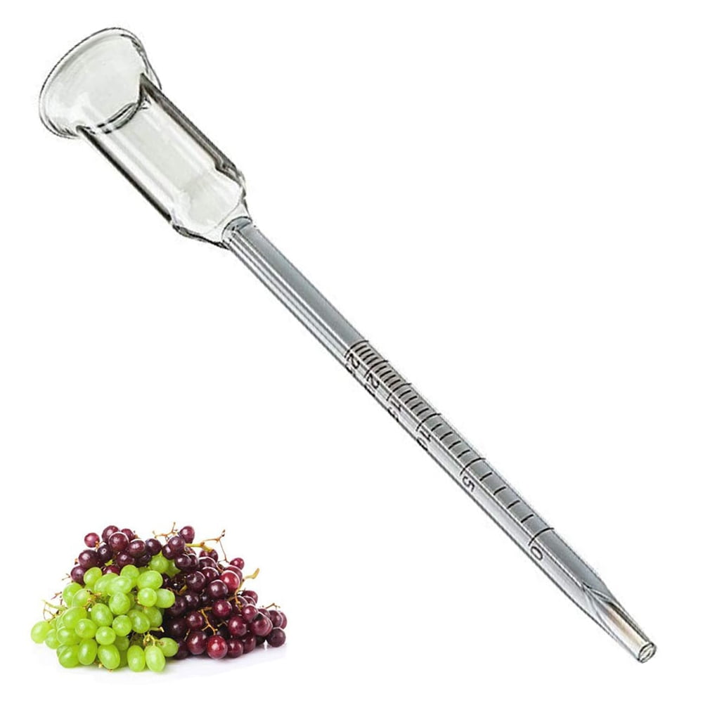 Glass Vinometer 0 To 25 Vol% Alcohol Content Alcohol Percentage Fruit ...