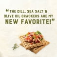 Triscuit Dill, Sea Salt & Olive Oil Whole Grain Wheat Crackers, 8.5 oz ...