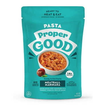 Proper Good Meatball Marinara Ready to Serve Meal, 10 oz, Shelf-Stable ...