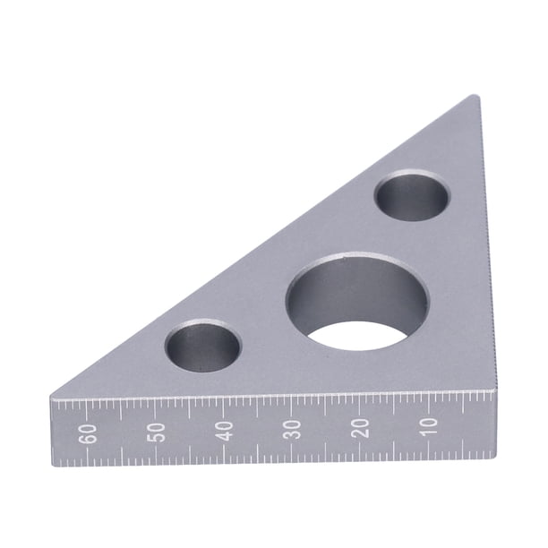 Woodworking Triangular Ruler, Metal Rulers Woodworking Measuring Tool ...