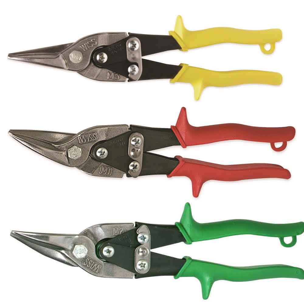 Crescent Wiss 3Pk Straight Right And Left Compound Action Snips ...