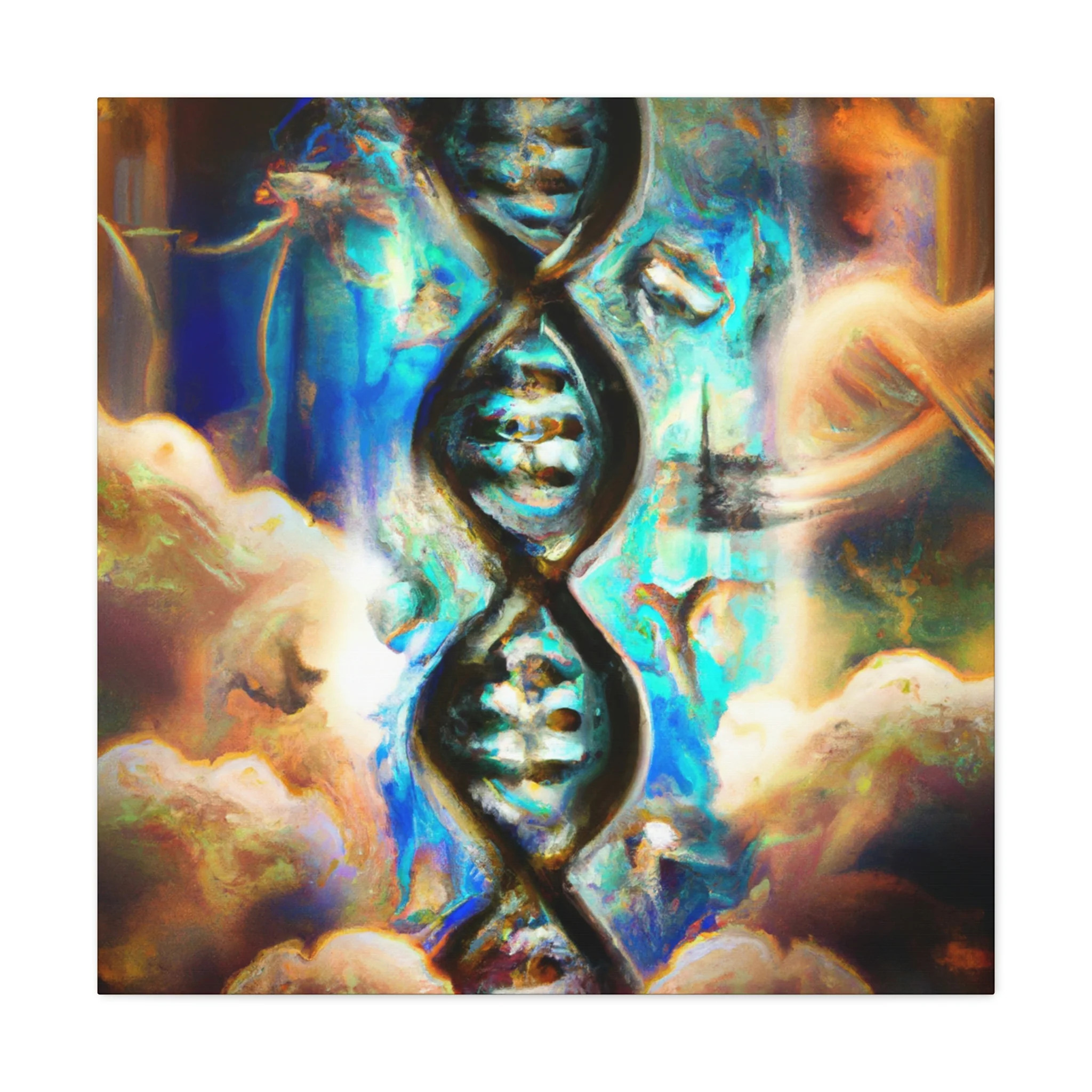 DNA Strands Majestic - Canvas - Walmart.com