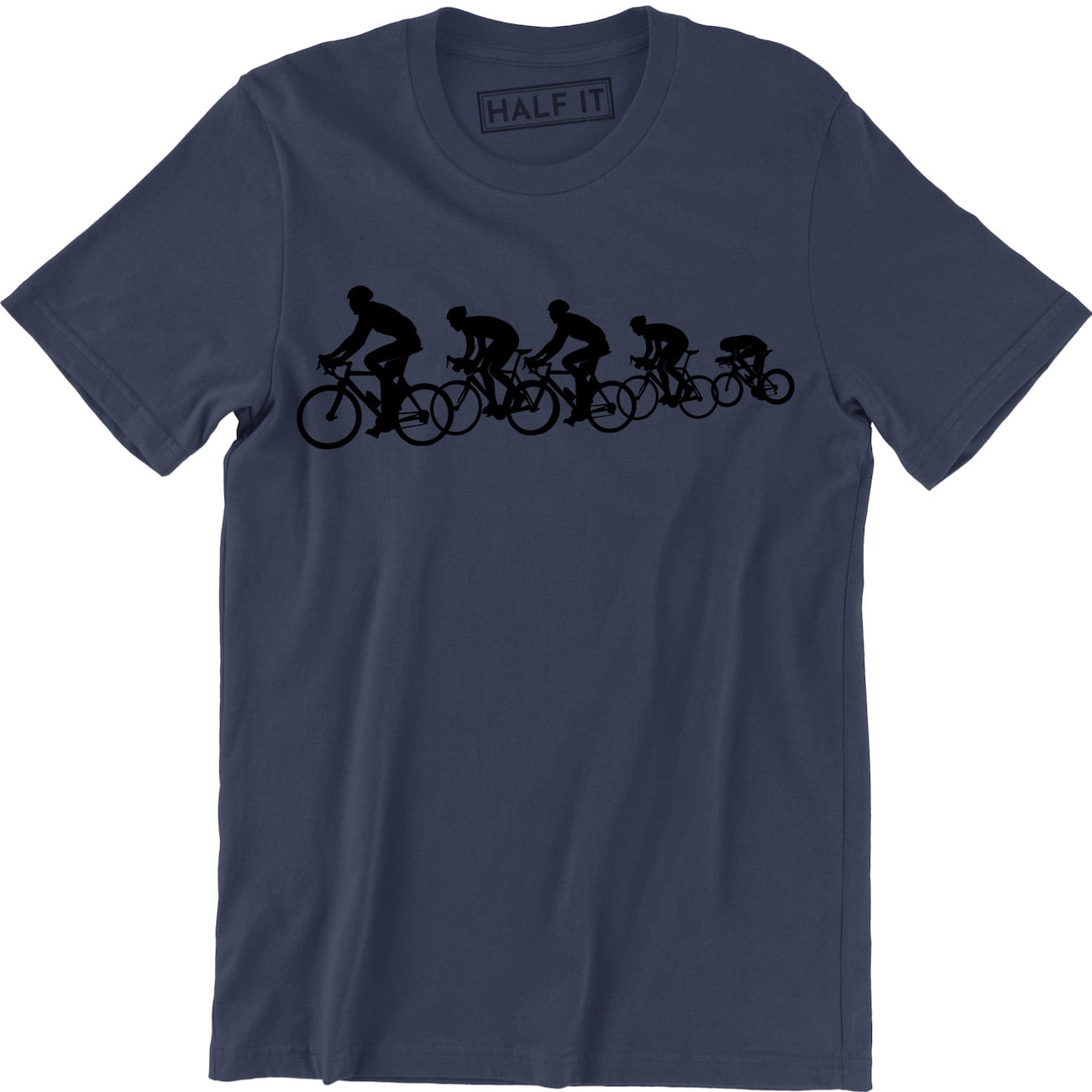 Bicycle Riders Funny Squad Mountain Bike Team Riding Men's Tee Shirt ...