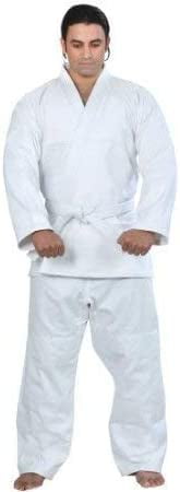 Woldorf USA BJJ Jiu Jitsu Uniform White NO Logo Competition Uniform ...