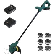 "Earthwise 10"" Cordless Electric 20-Volt Grass and Weed Trimmer, Yard ...