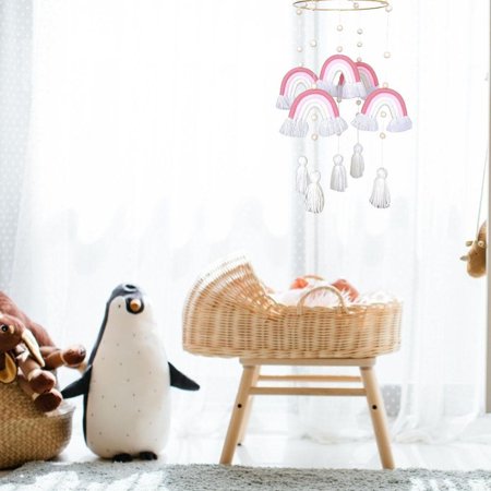 Mobile Baby Cot Mobile Wind Chime Newborn Nursery Hanging Rattle Toy ...