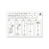 Alba 6' Umbrella Shape Steel Tree Hook Coat And Umbrella Stand, 6 ...