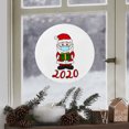 10pcs 2020 New Year Christmas Stickers with Face Mask Personalized ...