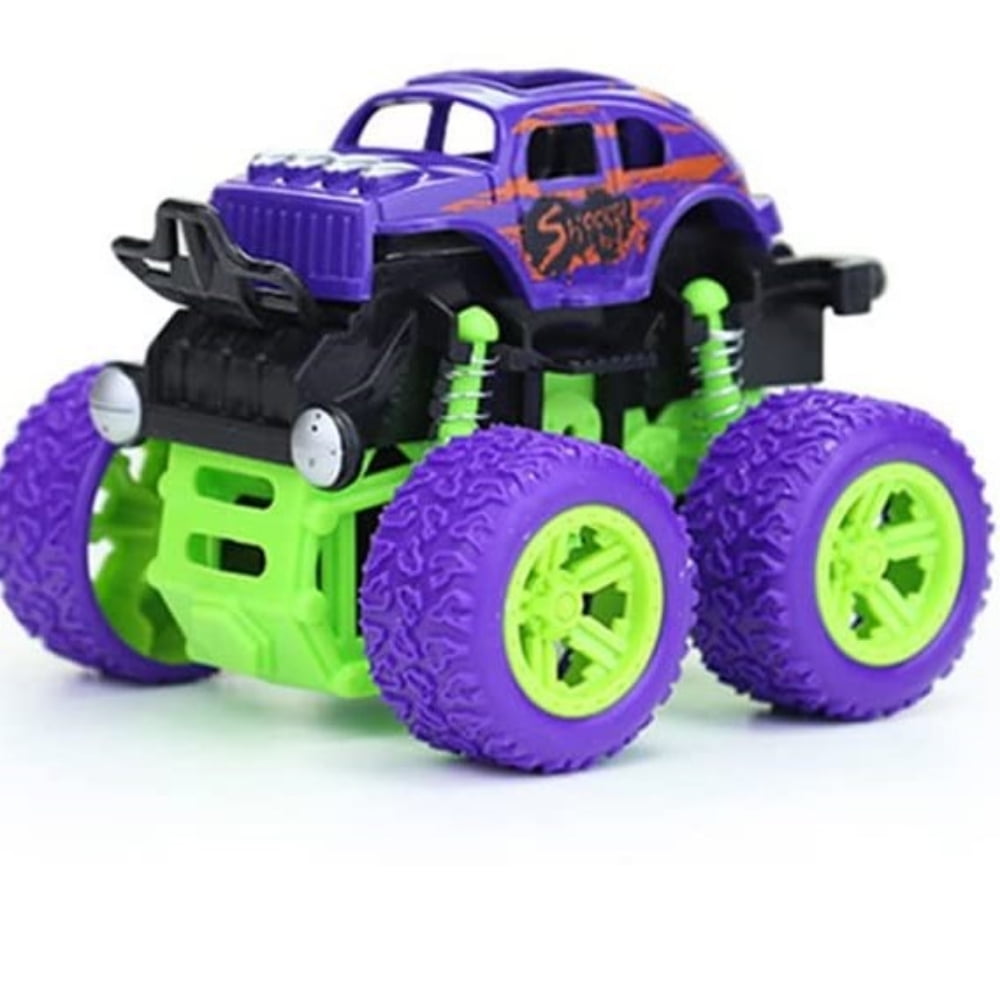 KEINXS Monster Truck Toy for Boys - Push and Go Vehicles with Durable ...