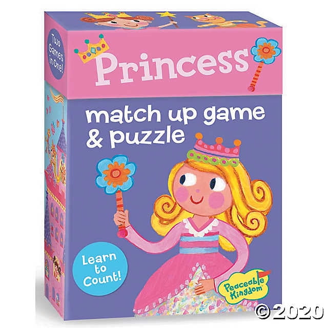 Princess Match Up Game - Early Learning - 1 Piece - Walmart.com