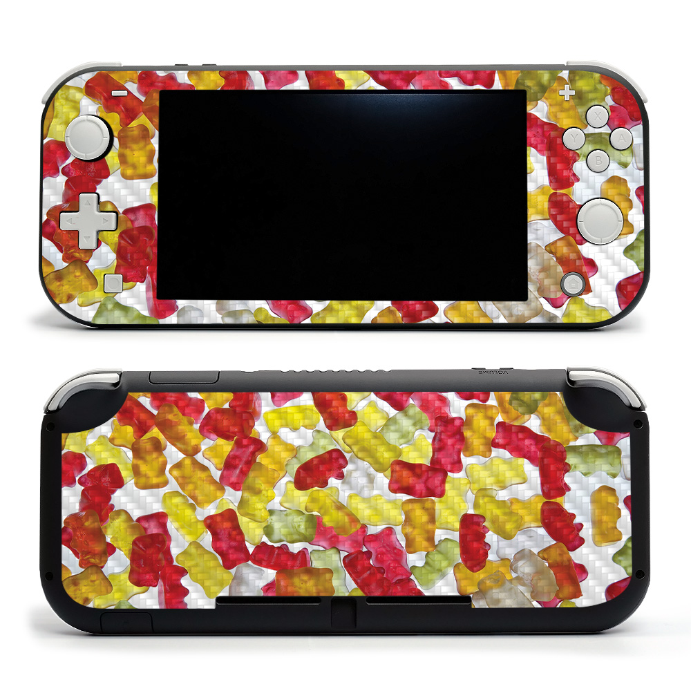 Carbon Fiber Skin Compatible With Nintendo Switch Lite Sticker Design ...