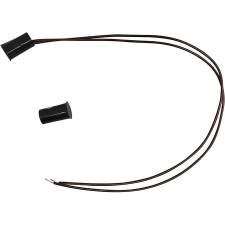 10 Mini Recessed Door Contacts Brown NC Security Alarm Door Window s W ...