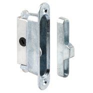 Sliding Window Lock, 1/4 in., Extruded Aluminum, White, Tamper ...