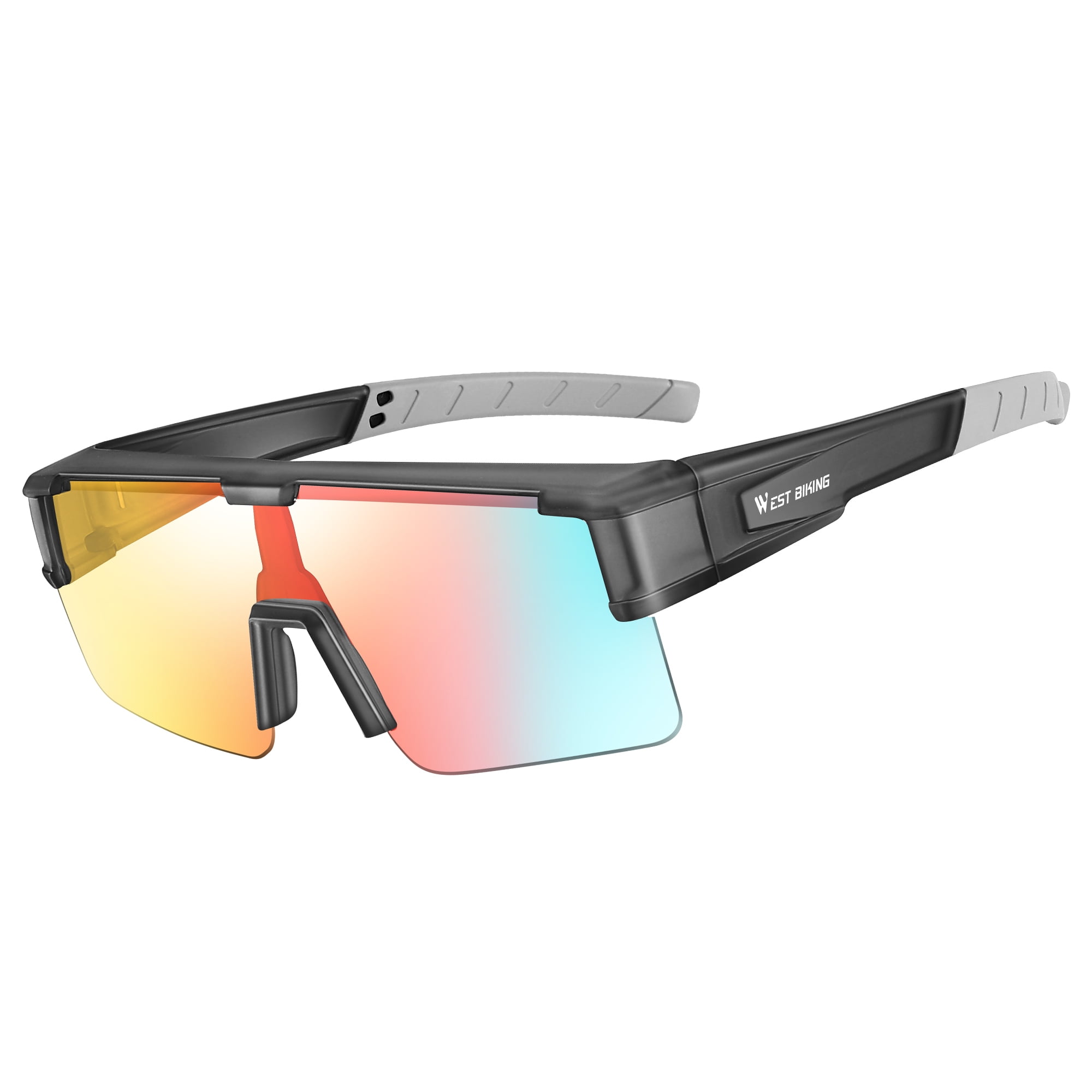 West Biking Photochromic Sports Glasses UV Protection Sunglasses Over ...