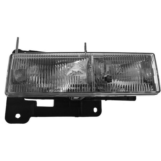 Right Headlight Assembly - Compatible with 1992 - 1999 Chevy C1500 ...