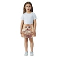 Cat Cake Cotton Skirt Built-in Liner Elastic A-Line Flared Skirt with ...