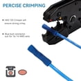 120 count Vinyl Insulated Connector - Blue 16-14 AWG - Electrical ...