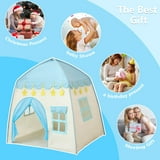 KEYAHAPPY Flower Kids Play Tent, Indoor Outdoor Castle Playhouse for ...