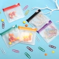 28pcs Reusable Zipper Pill Bags Set - Translucent Medication Organizer ...