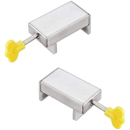 CARBONLIKE 2 Piece Security Window Locks,Window Security Restrictor ...