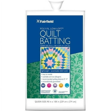 Poly-Fil Hi-Loft® Batting, 45" x 60" - Walmart.com