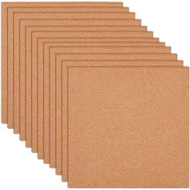 clackibukvyz Felt Cork Boards for Walls, 5 Pack Self-Adhesive Cork ...