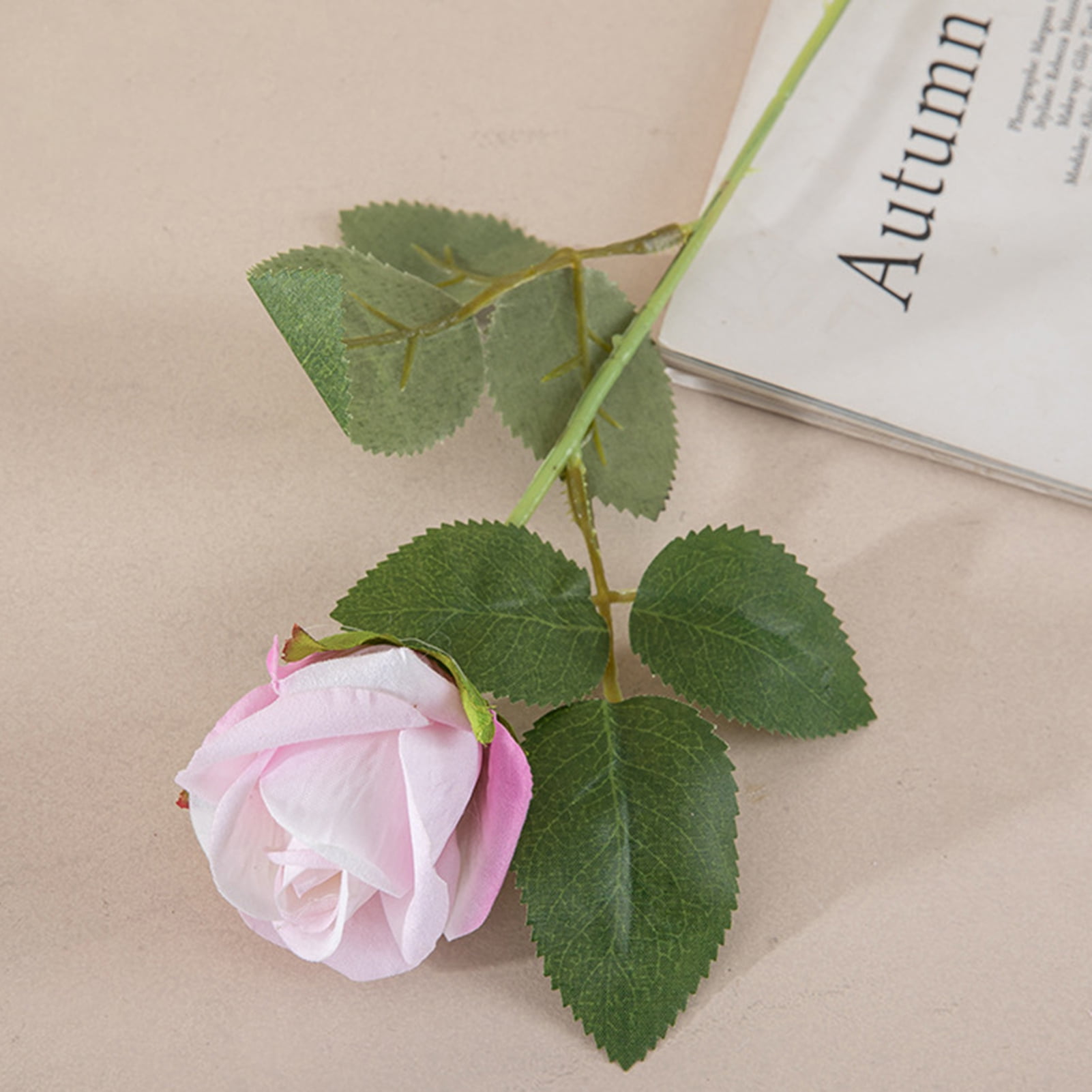 Yasu Rose Simulation Flowers 2 Branches Creating Vitality Not Wither ...