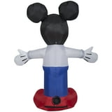 Gemmy Airblown Inflatable Patriotic Mickey Mouse, 3.5 ft Tall, white ...