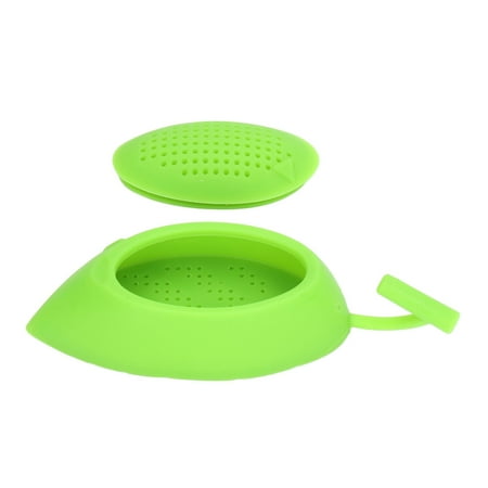 Tea Steeper, Loose Tea Steeper Easy Cleaning Green Leaf Shape Fun ...