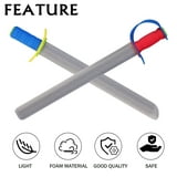 4PCS Sword Toy Creative Funny Foam Sword Weapon Toy Pretend Play Toy ...