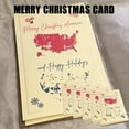 2024 Merry Christmas America Card, Presidential Election Map Cards ...