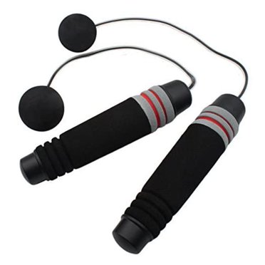 Tone Fitness Adjustable Weighted Jump Rope - Cardio Training - Walmart.com