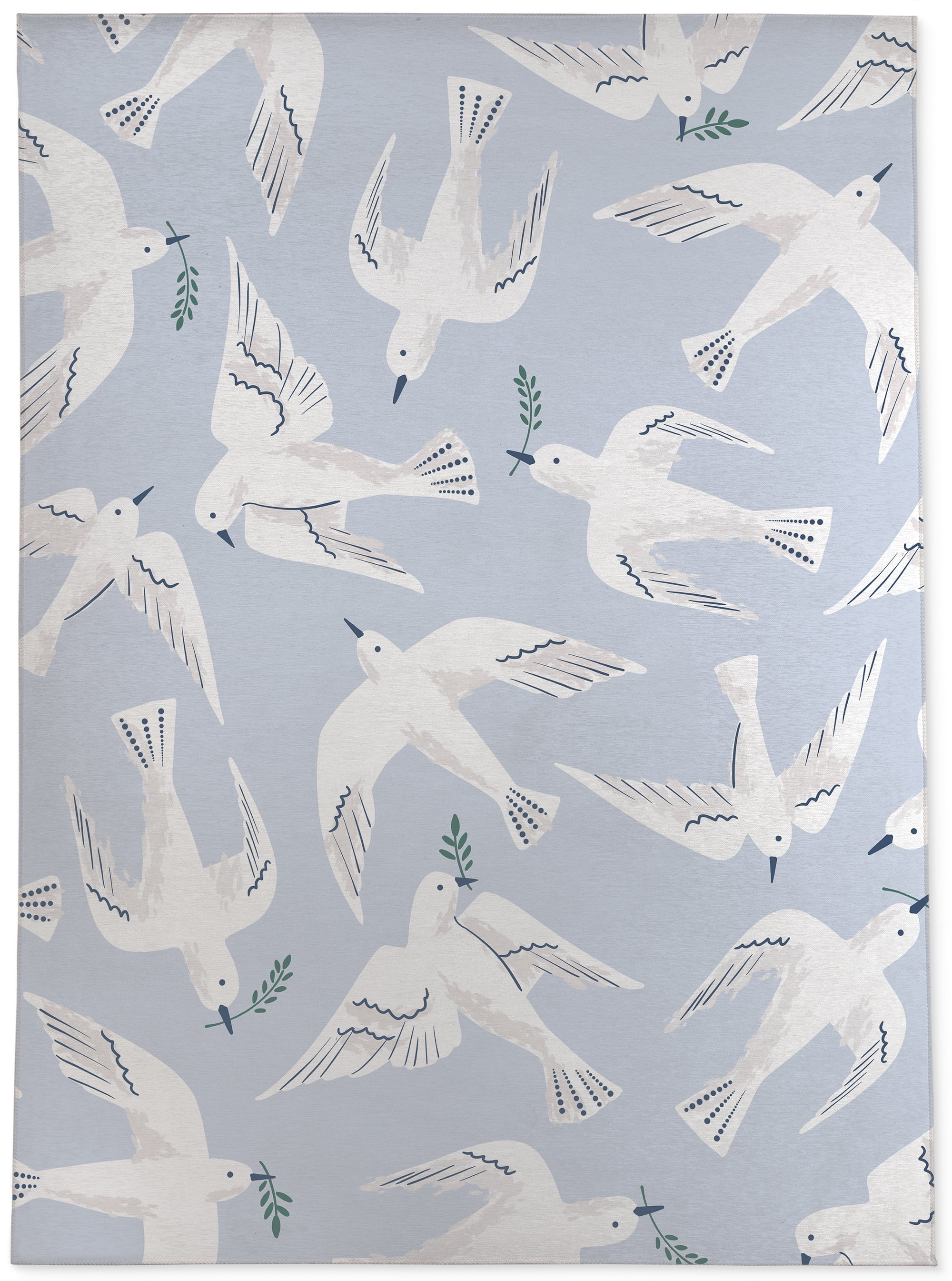 PEACE DOVES SKY Area Rug By Kavka Designs - Walmart.com