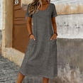 CIENVNSTG Summer Dresses for Women 2026 Vacation T Shirt Dress Casual ...
