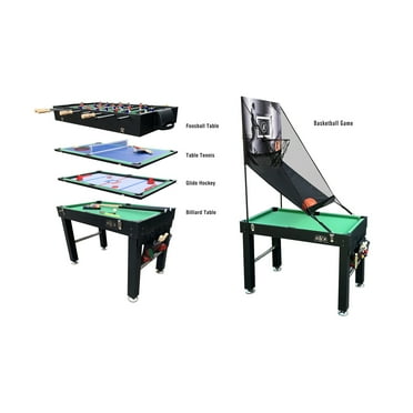 Triumph 3-in-1 Multigame Air Hockey, Billiards Pool and Table Tennis ...